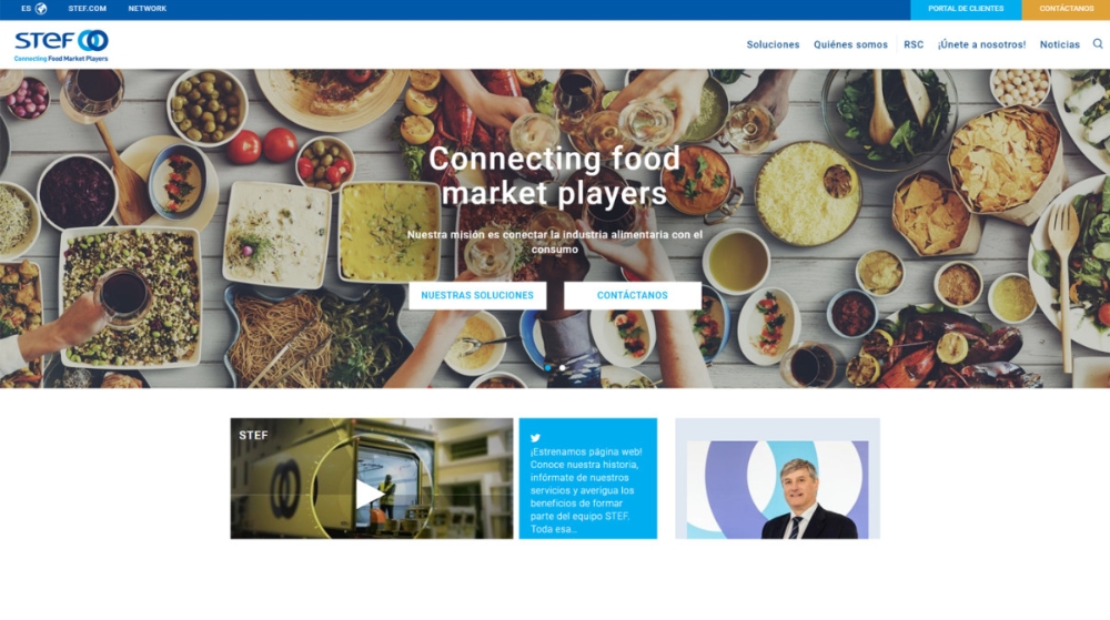 STEF estrena nueva web en España y Portugal