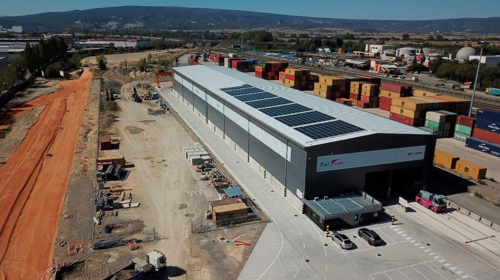 Railsider hace realidad en su nueva terminal intermodal de Júndiz su ...