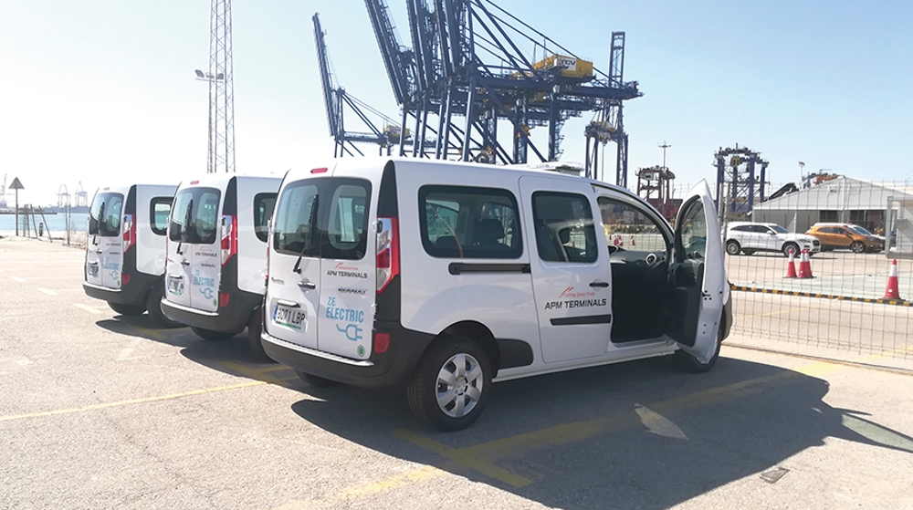 APM Terminals Valencia incorpora cuatro nuevos vehículos eléctricos a ...