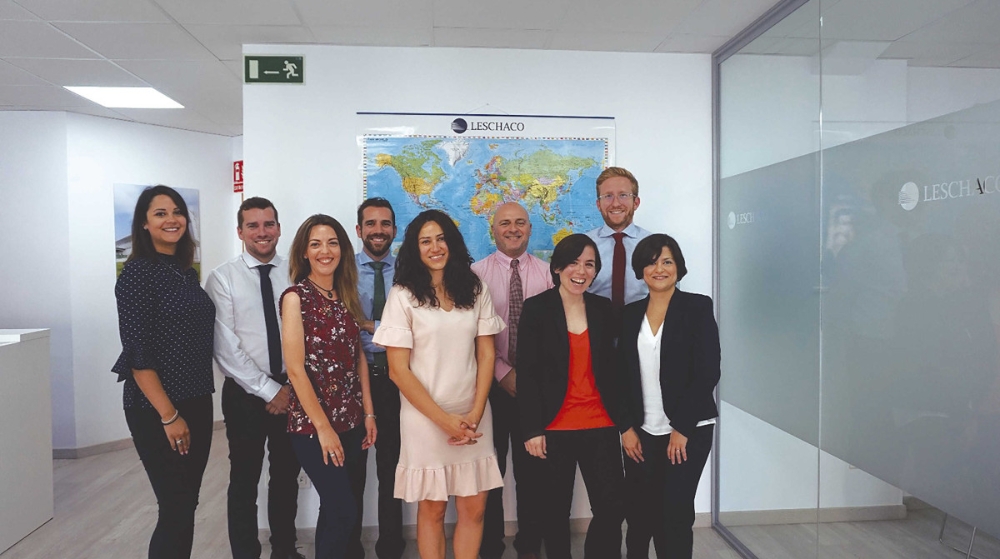 Leschaco desembarca en España y abre oficinas en Valencia y Barcelona
