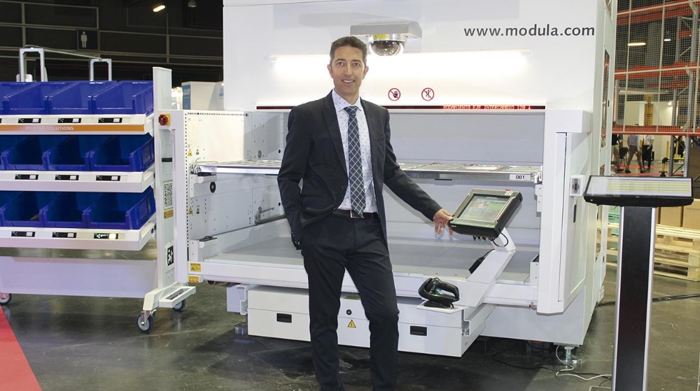 Modula presenta su almacén automático vertical