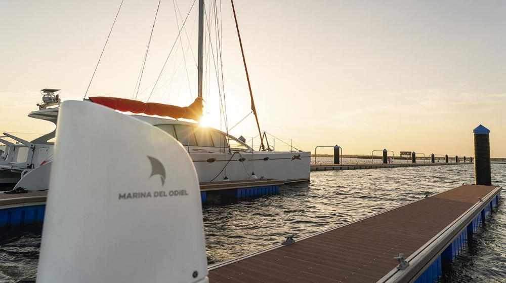 Marina del Odiel inaugura su dársena norte en el Puerto de Huelva