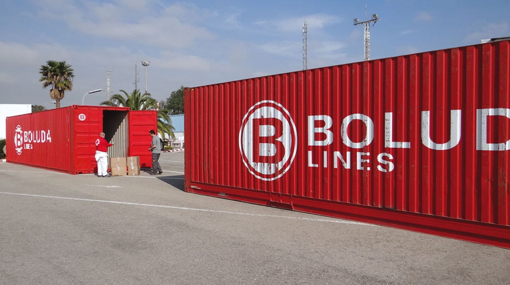 Boluda colabora con Cruz Roja con la cesión de dos contenedores de 40 pies