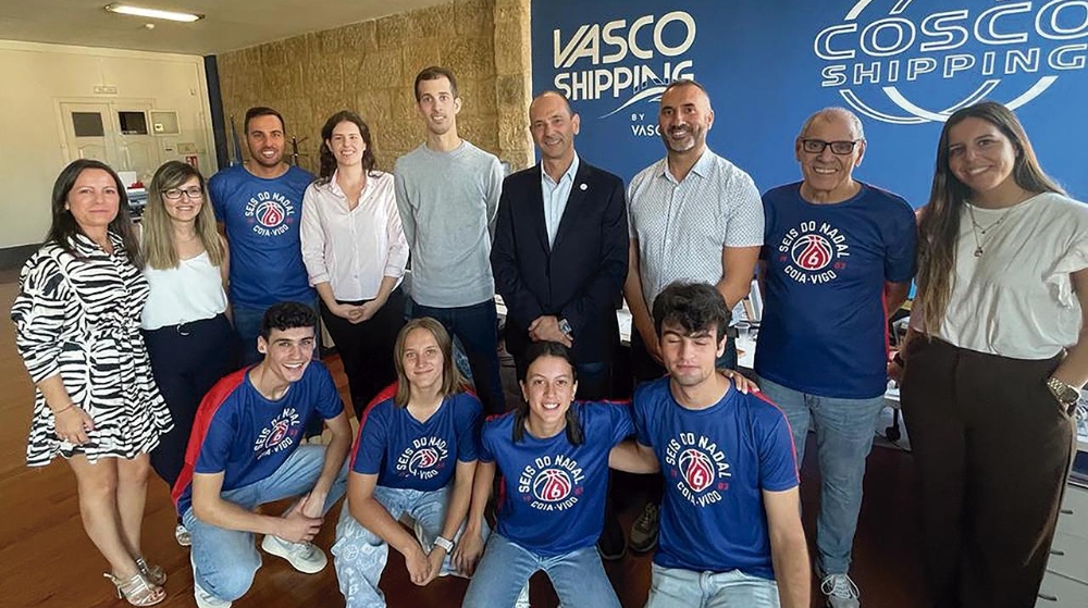 Vasco Shipping es galardonada por su apoyo al deporte en Vigo