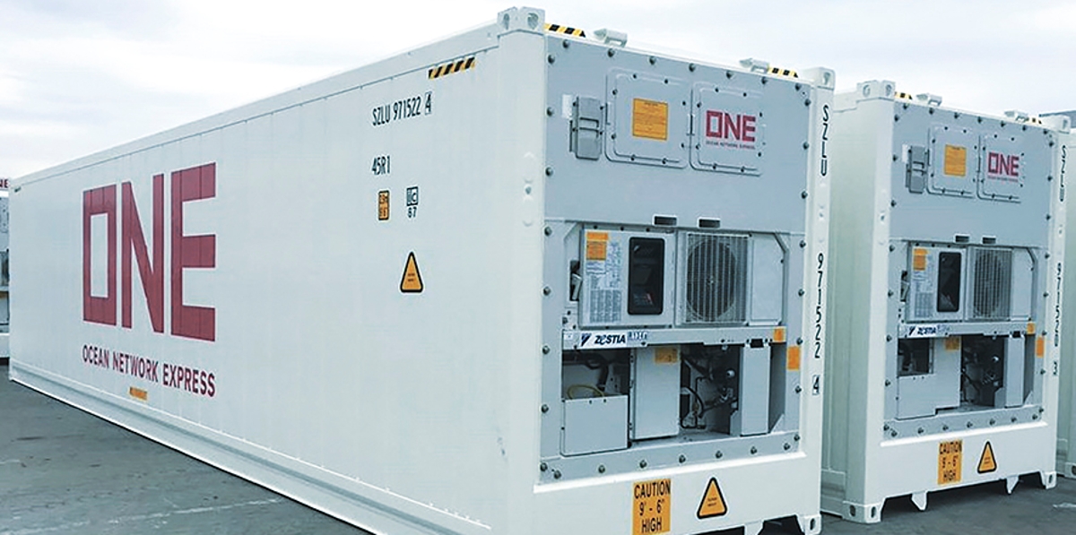 ONE expande su flota de contenedores reefer y añade 6.000 unidades a ...