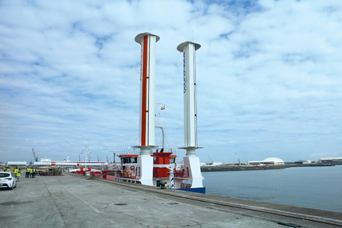 Amasus esboza en Bilbao el futuro del shipping con las velas de succión ...