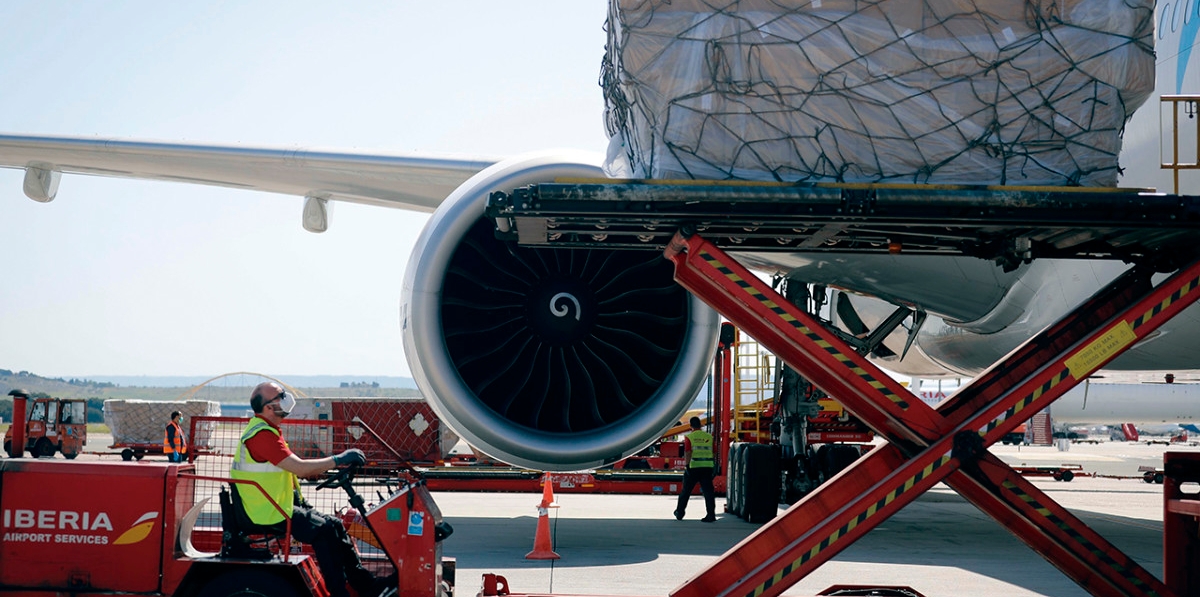 Los fletes aéreos de exportación desde Madrid crecieron un 68,7% de ...