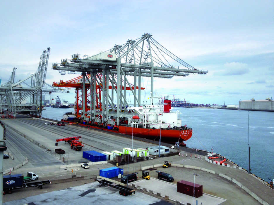 ECT Delta Terminal recibe tres nuevas grúas automáticas