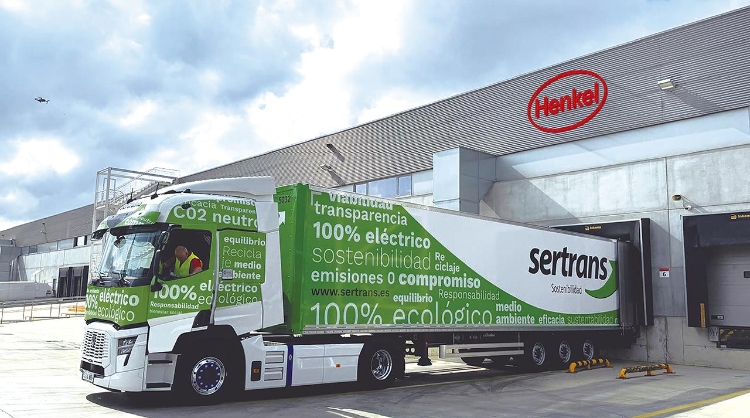Henkel Ibérica y Sertrans unen fuerzas para reducir su huella de carbono