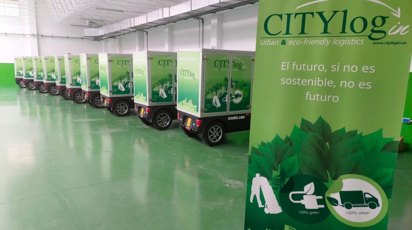 CITYlogin inaugura en Zaragoza un microhub para el reparto urbano ...