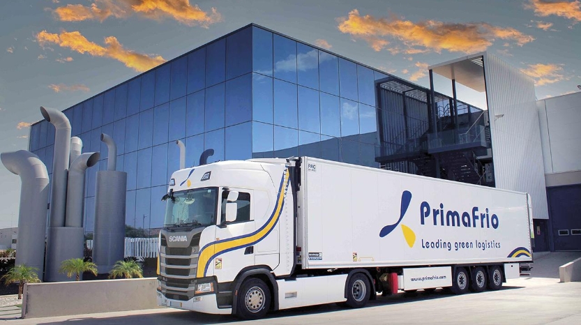 Primafrio renueva el certificado “Flota Ecológica” de AEGFA