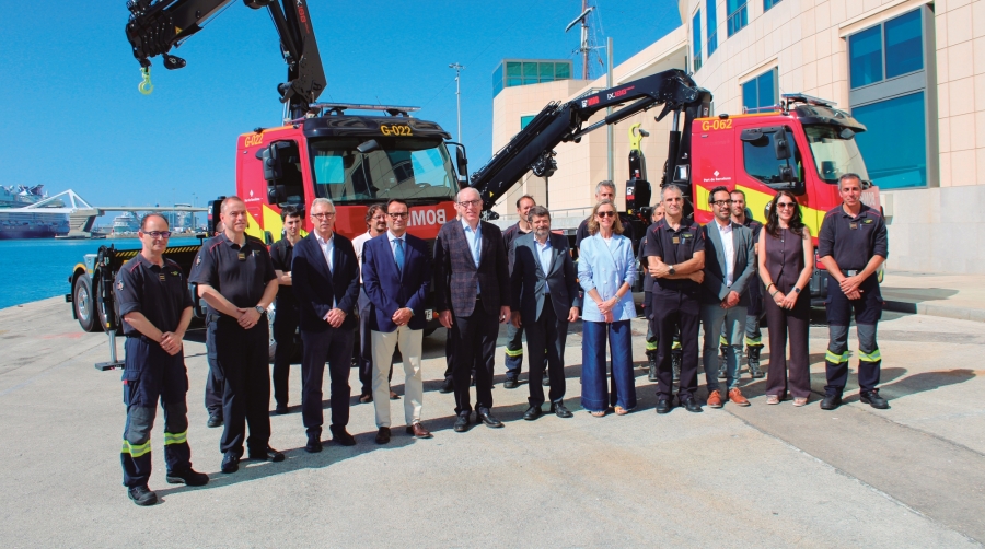 Port de Barcelona y Bombers ejemplifican su cooperación con la compra ...
